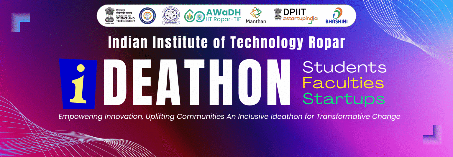 IDEATHON - IIT Ropar TIF (AWaDH)
